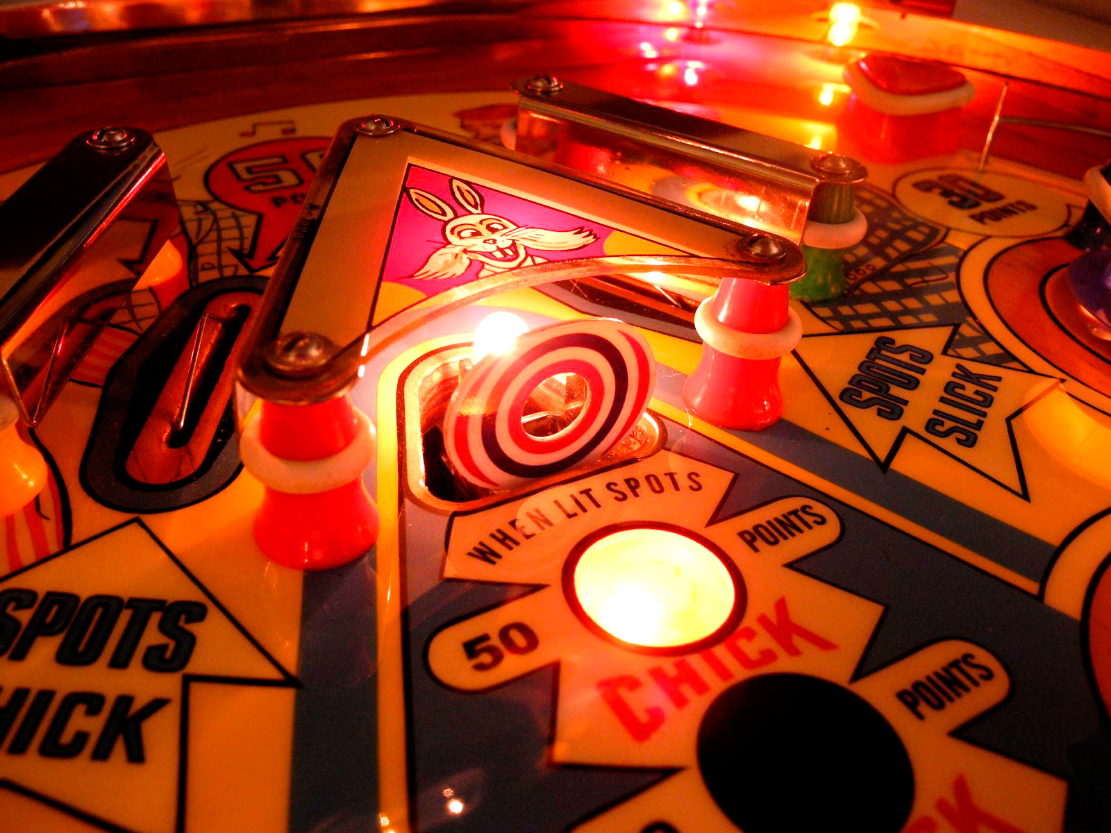 Flipper - Flipperautomaten - Pinball - Kaufen: Slick Chick - Gottlieb