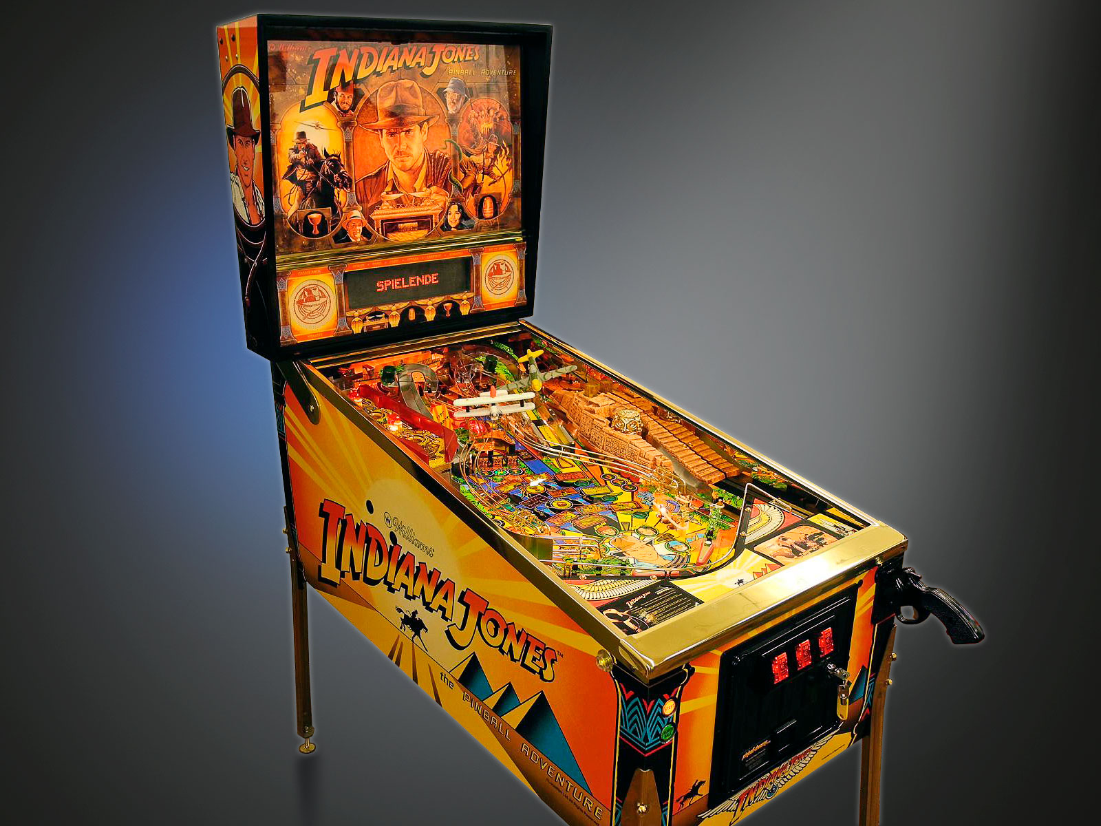 Flipperautomat Indiana Jones Williams 1992