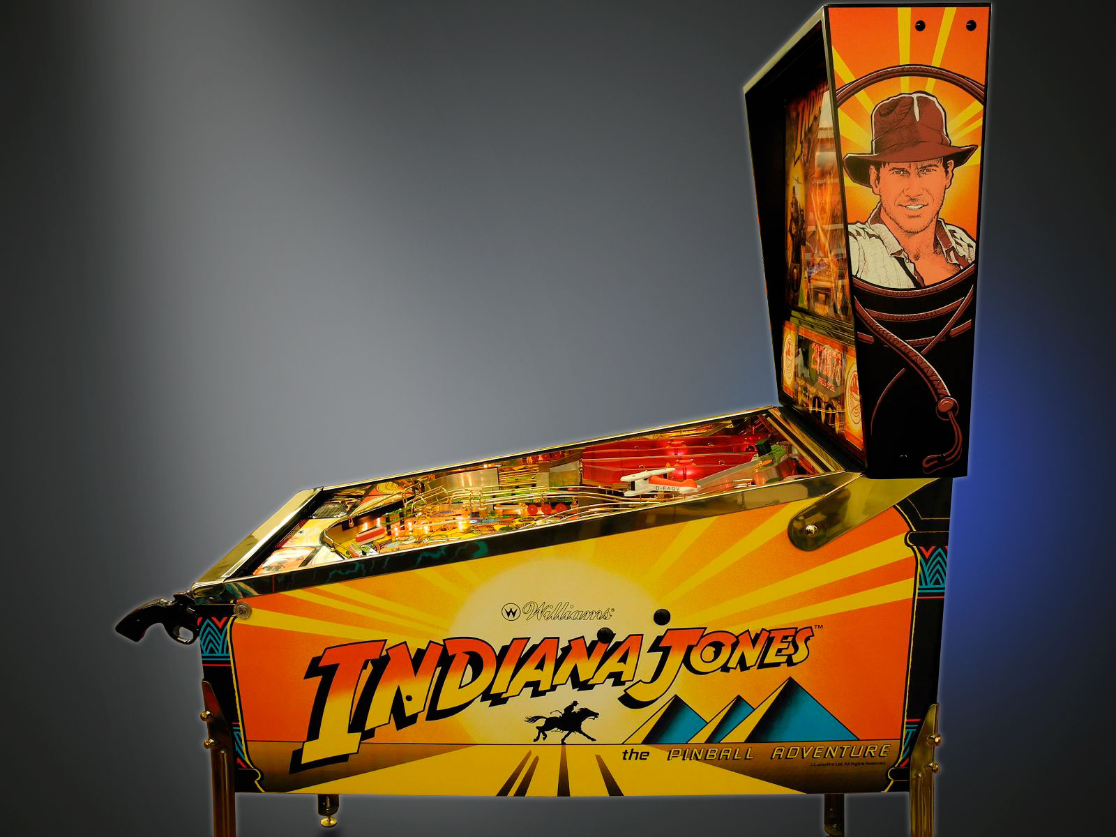 Flipperautomat Indiana Jones Williams 1992