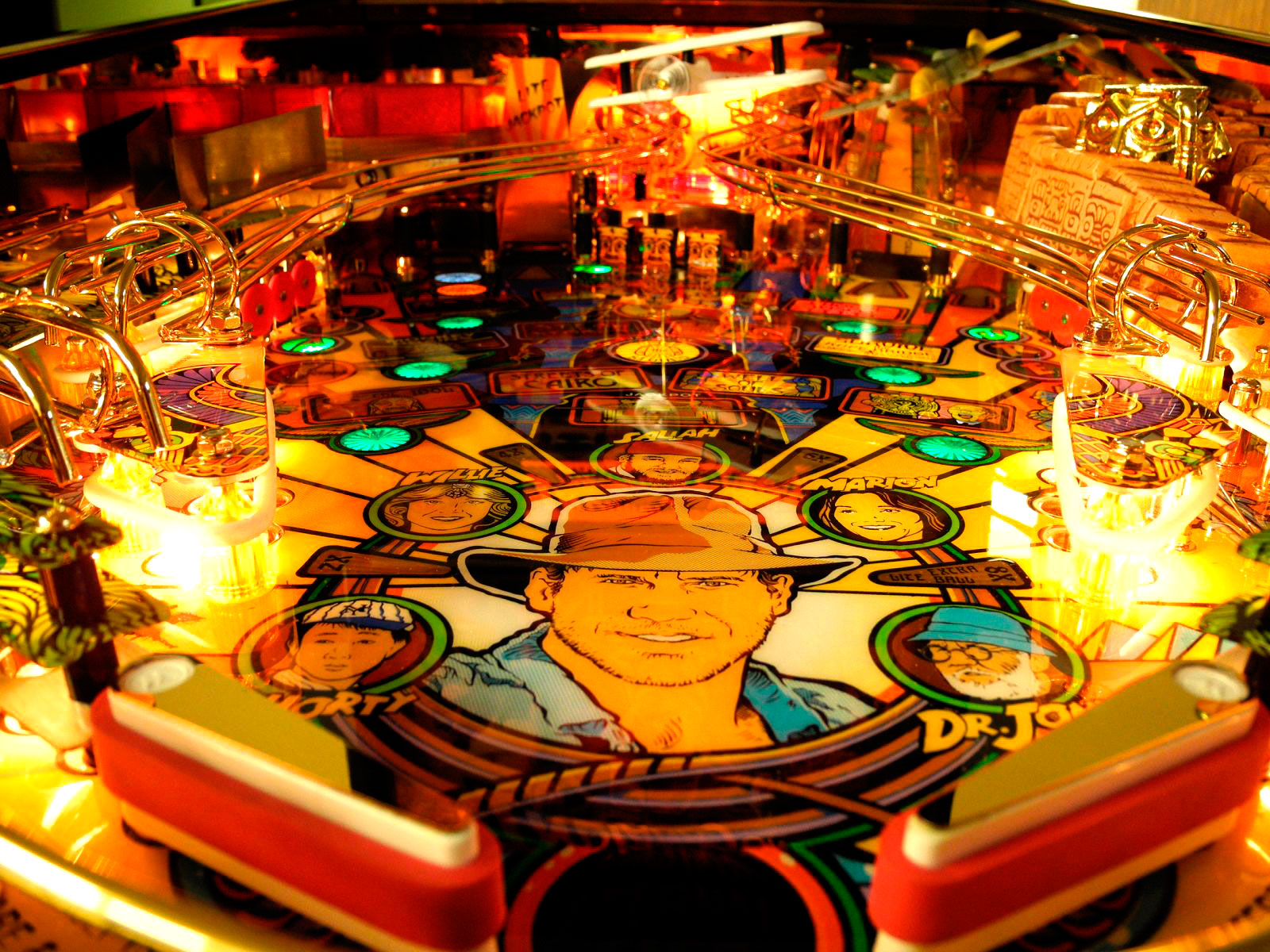 Flipperautomat Indiana Jones Williams 1992