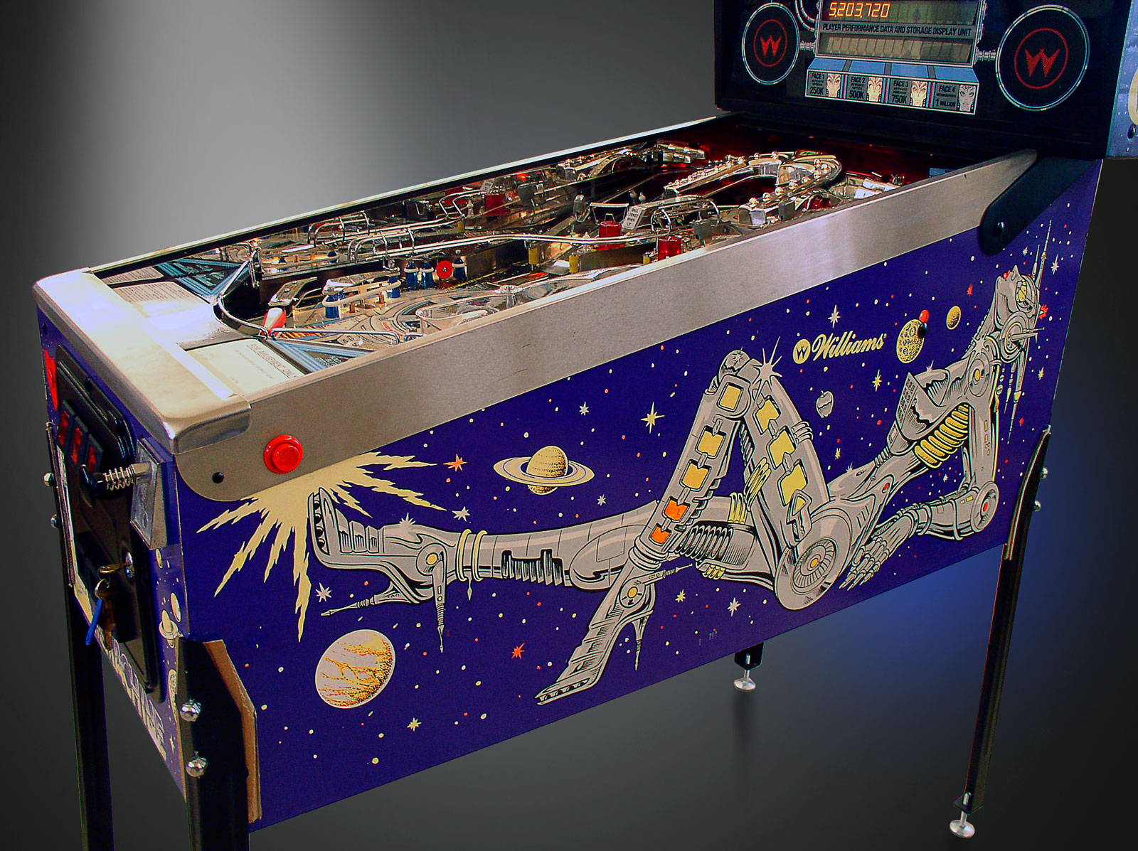 Flipperautomat The Machine - bride of Pinbot Williams 1991