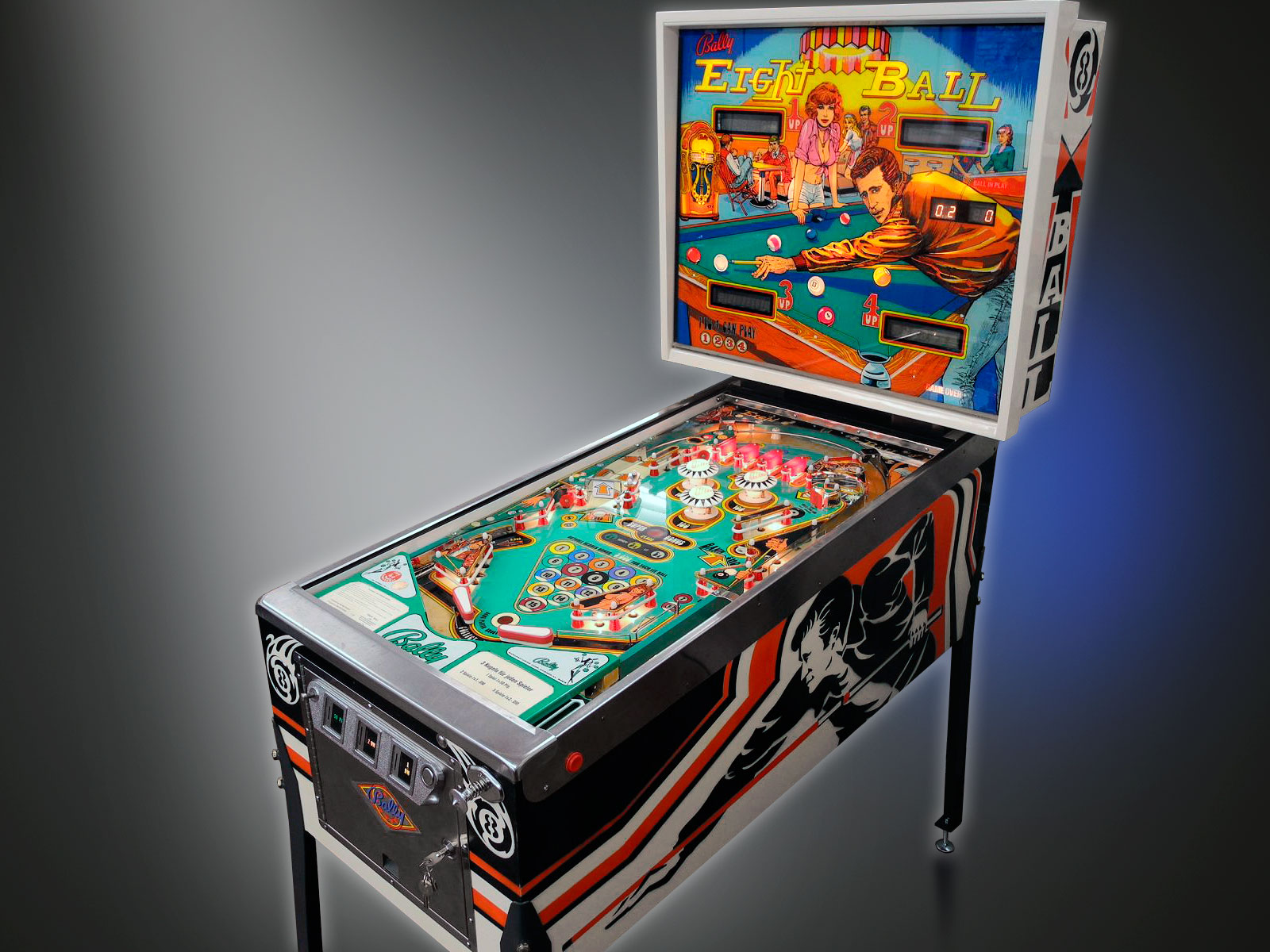 Flipperautomat Eight Ball Bally 1977