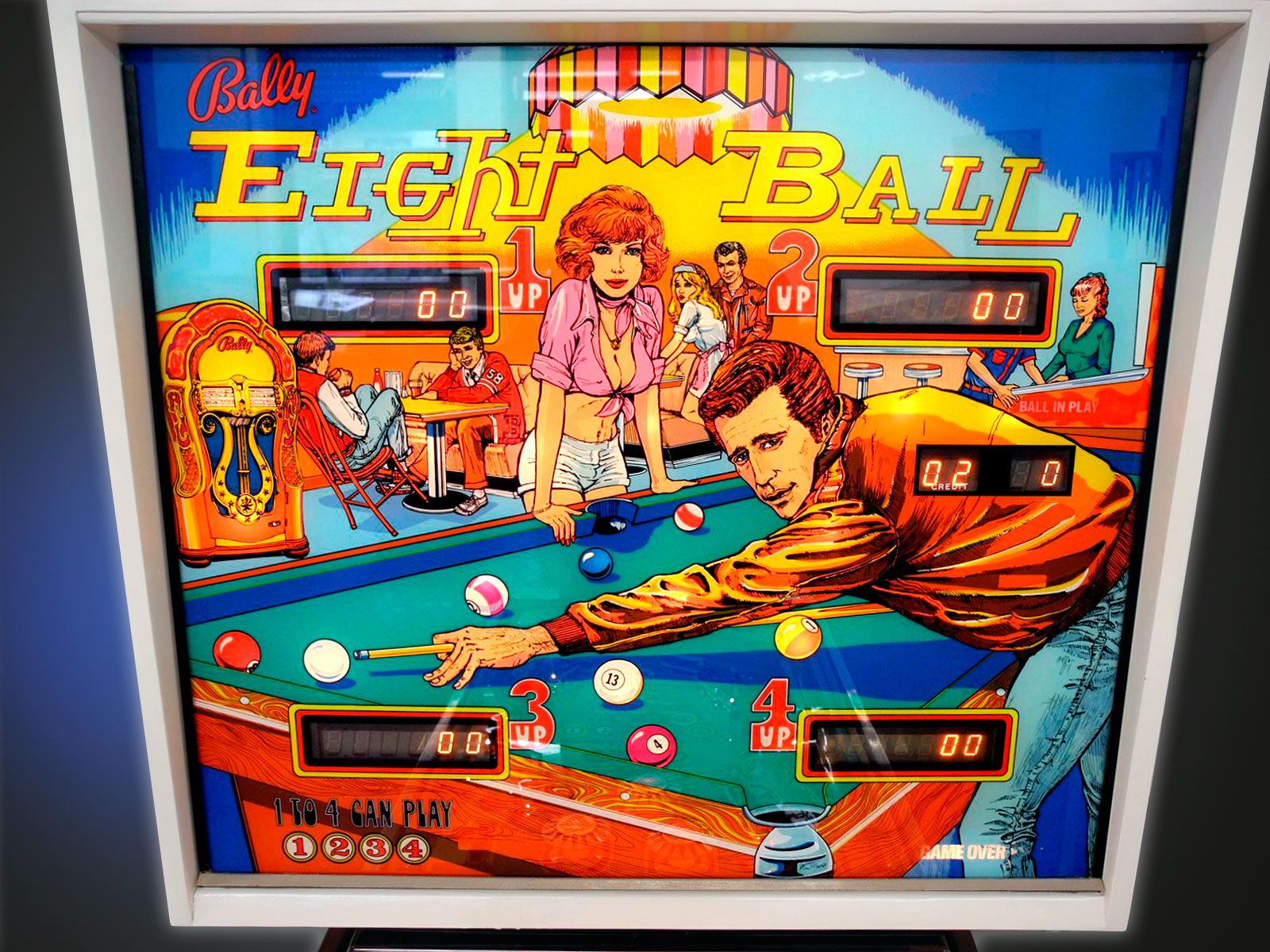 Flipperautomat Eight Ball Bally 1977