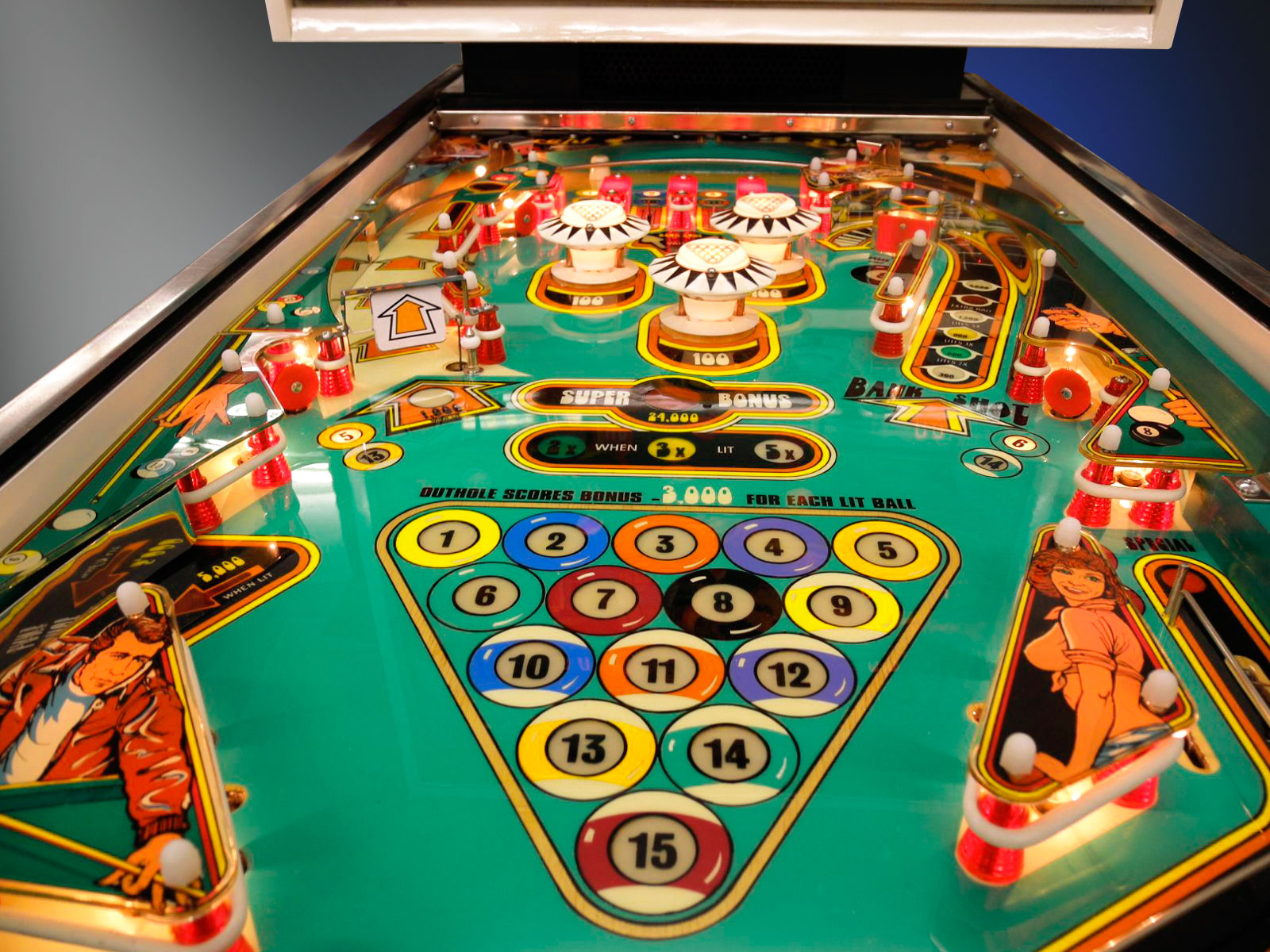 Flipperautomat Eight Ball Bally 1977