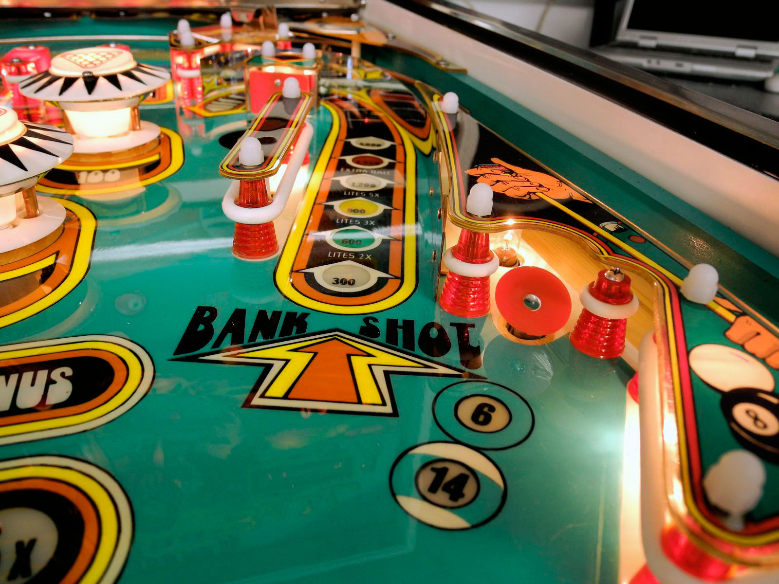 Flipperautomat Eight Ball Bally 1977