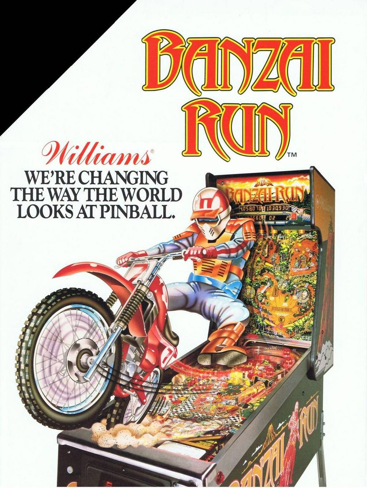 Flipper - Flipperautomaten - Pinball - Kaufen: Banzai Run - Williams