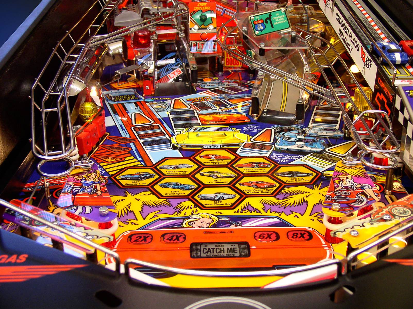 Flipperautomat Corvette Bally 1994