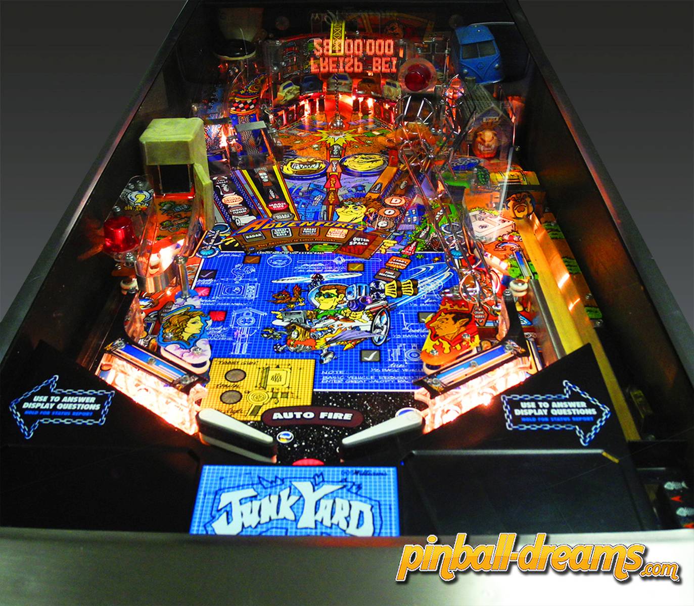 Flipperautomat Junk Yard Williams 1996