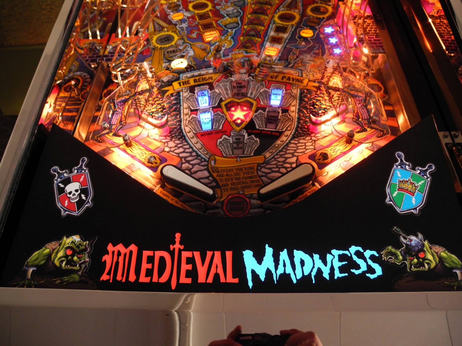 Flipperautomat Medieval Madness Williams 1997