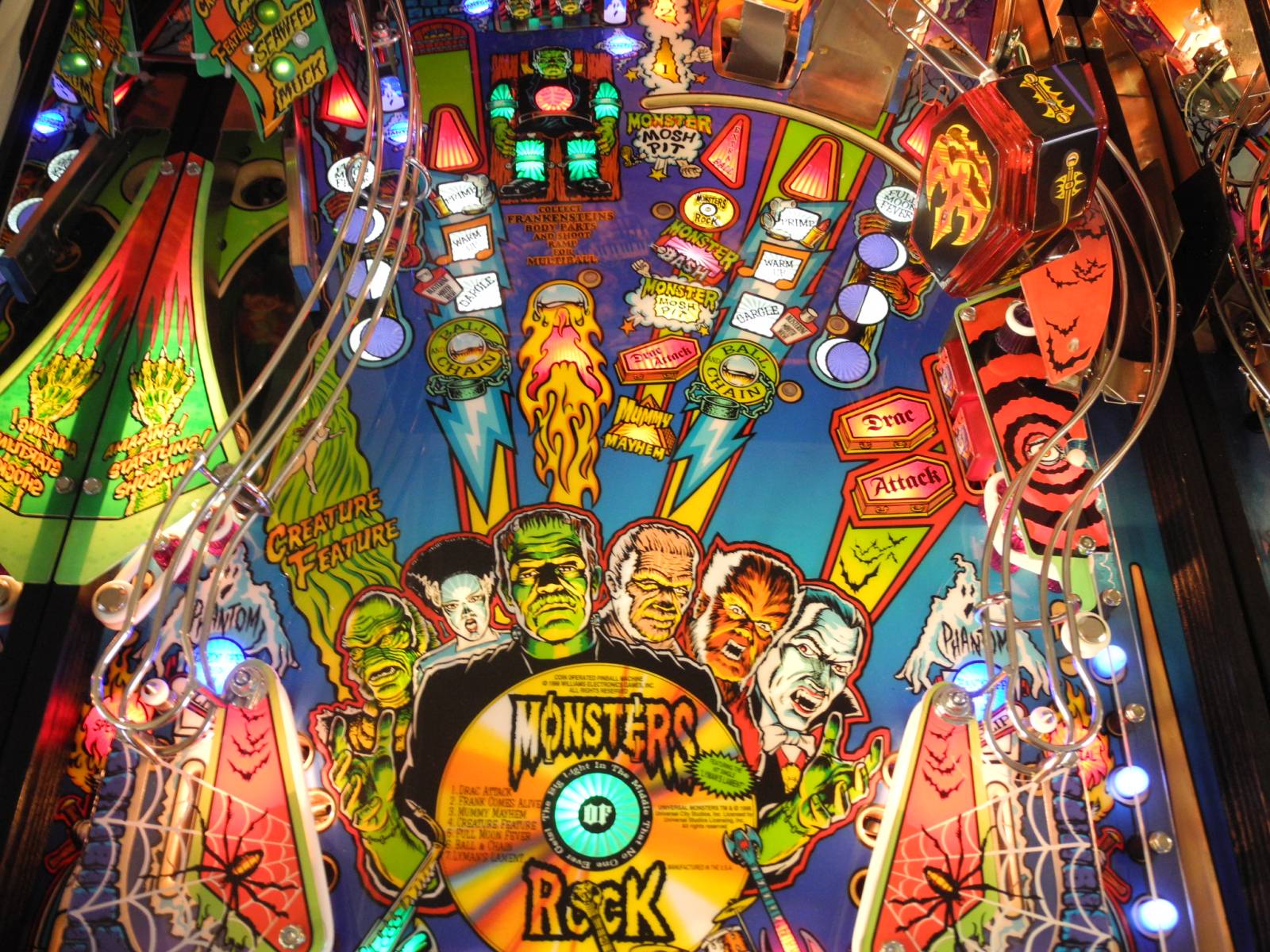 Flipperautomat Monster Bash Williams 1998