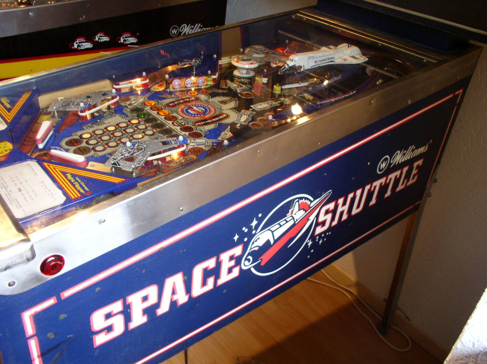 Flipperautomat Williams Space Shuttle, 1986