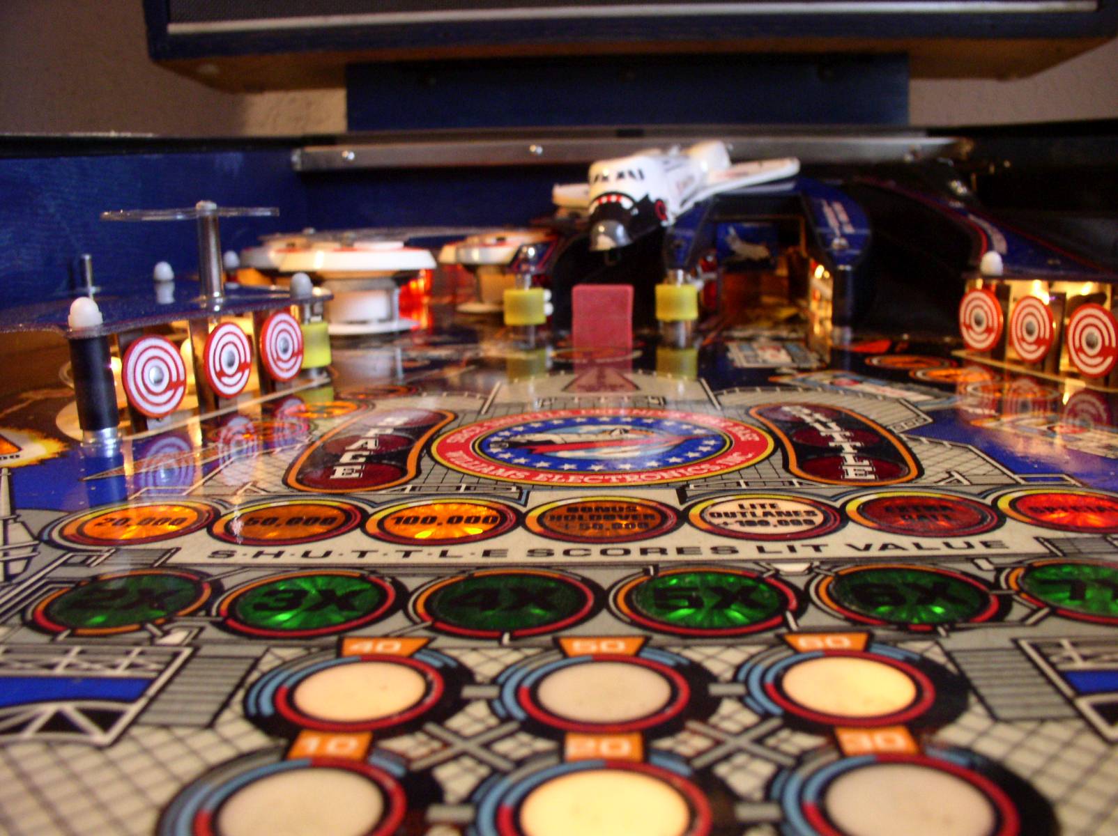 Flipperautomat Williams Space Shuttle, 1986