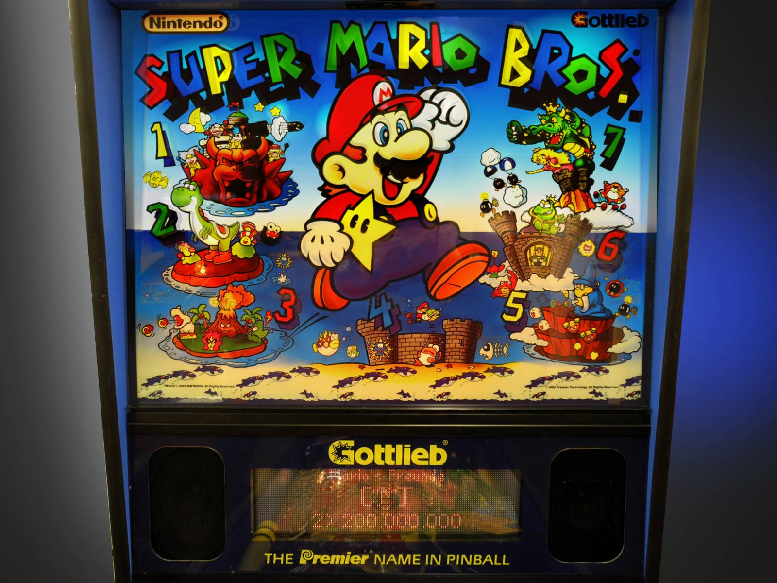 Flipper - Flipperautomaten - Pinball - Kaufen: Super Mario Bros. - Gottlieb