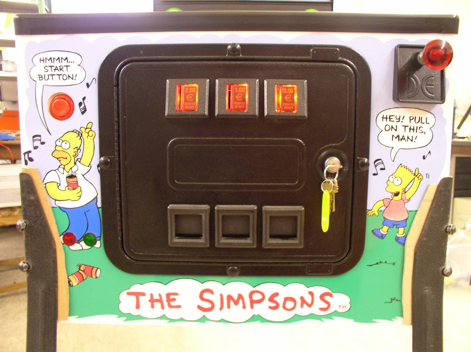 Flipperautomat Data East Simpsons 1990