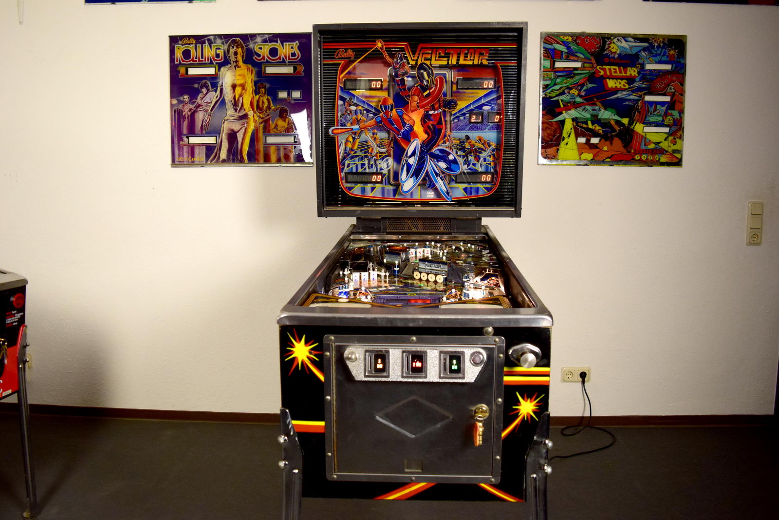 Flipperautomat Vector Bally 1982