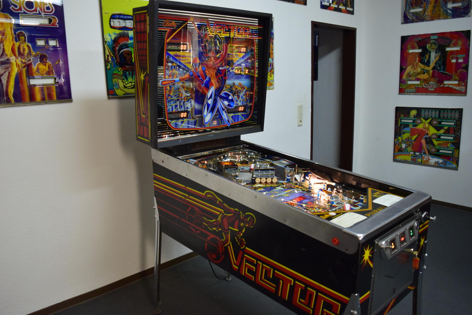 Flipperautomat Vector Bally 1982