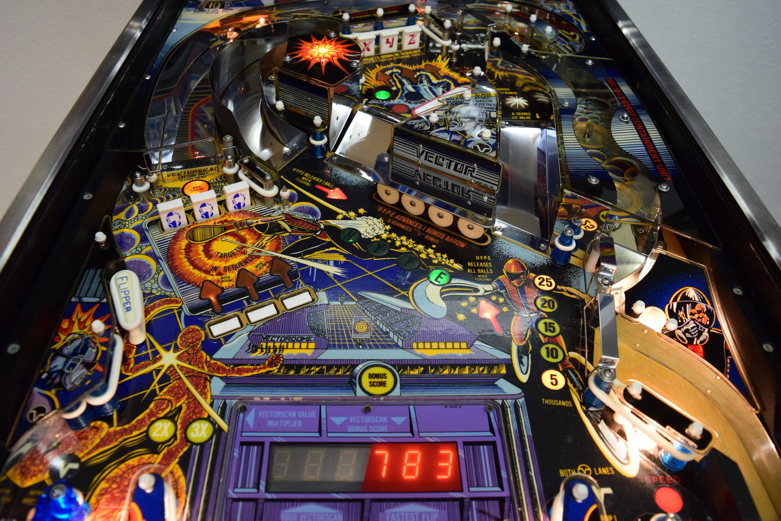 Flipperautomat Vector Bally 1982