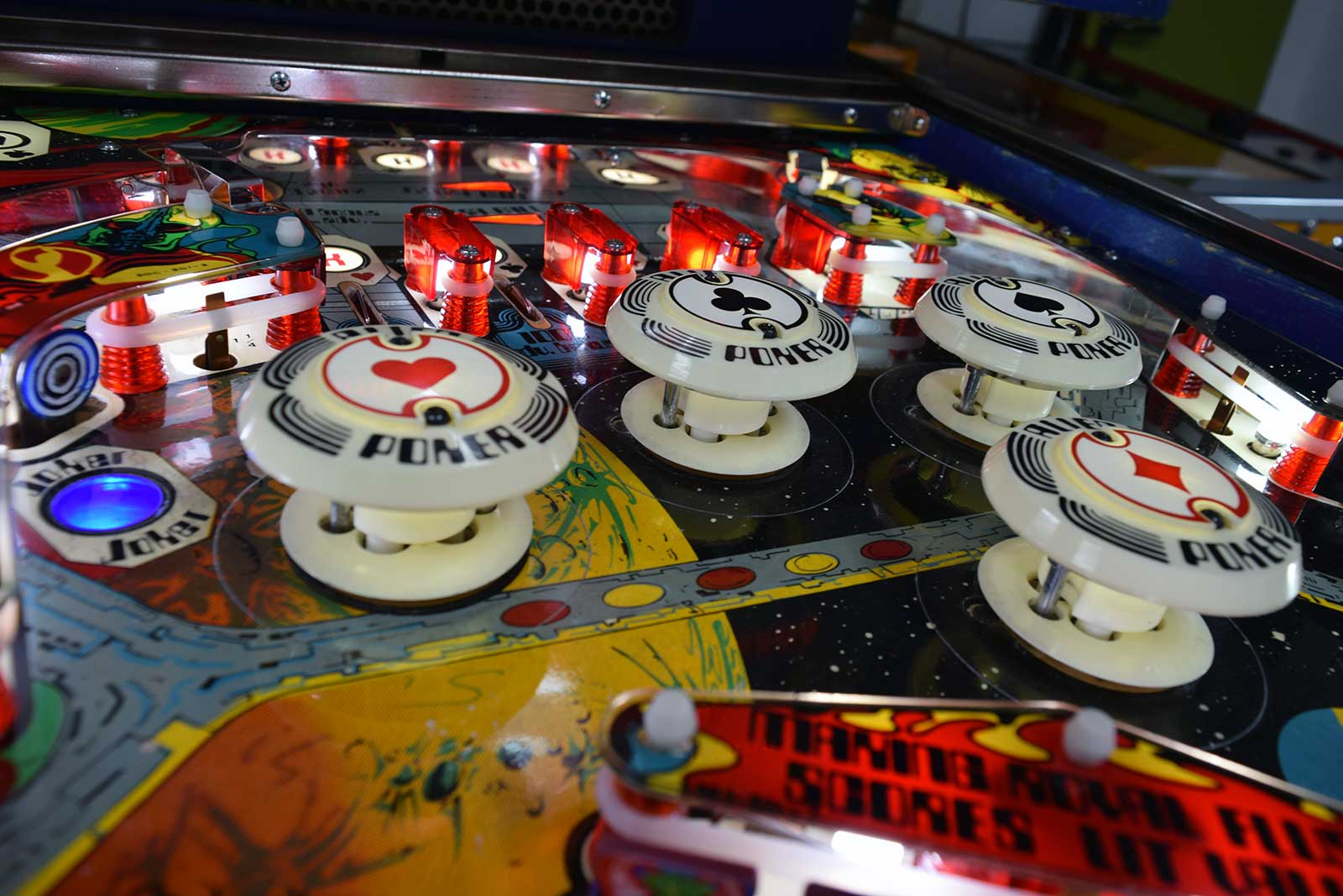 Flipperautomat Williams Alien Poker, 1980 kaufen bei Pinball-Dreams