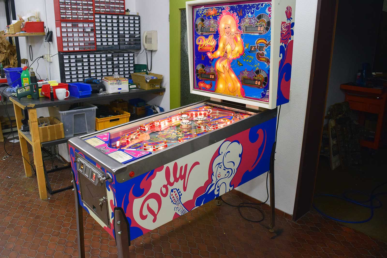 Flipperautomat Bally Dolly Parton 1978