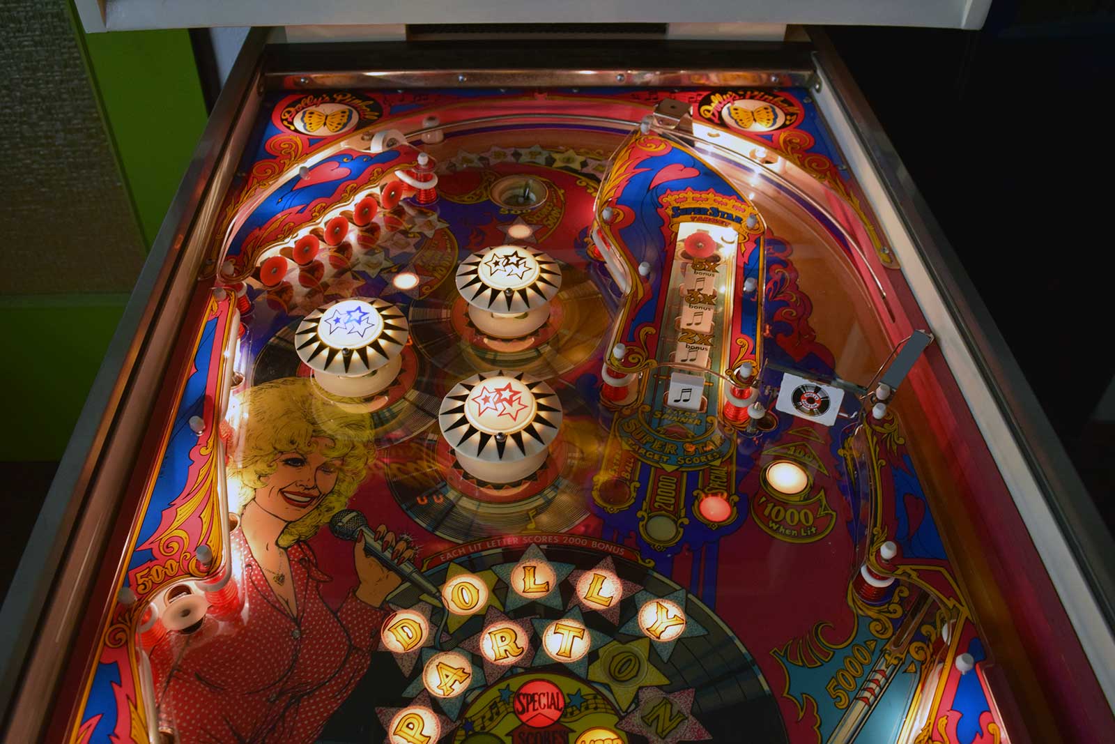 Flipperautomat Bally Dolly Parton 1978