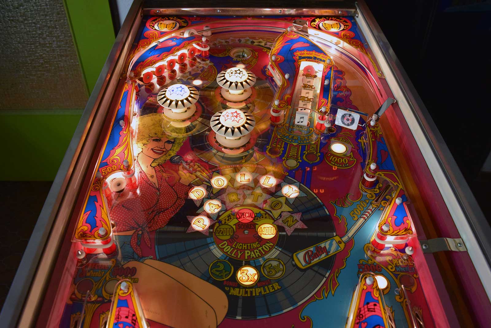 Flipperautomat Bally Dolly Parton 1978