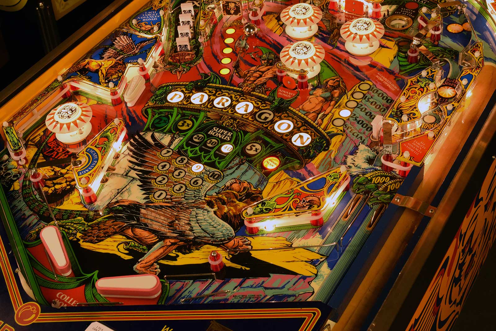 Flipperautomat Bally Paragon 1978