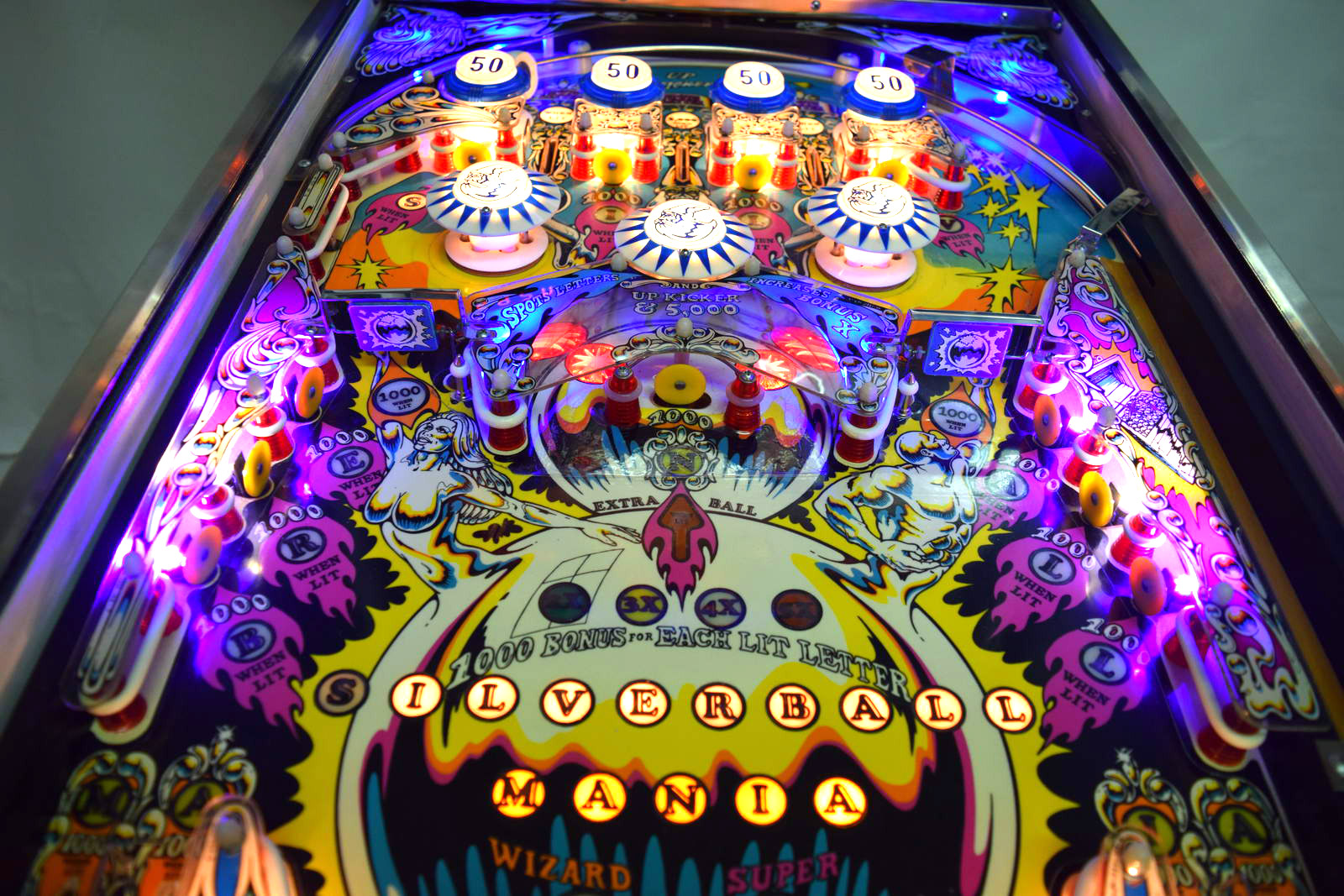 Flipperautomat Silverball Mania Bally 1980