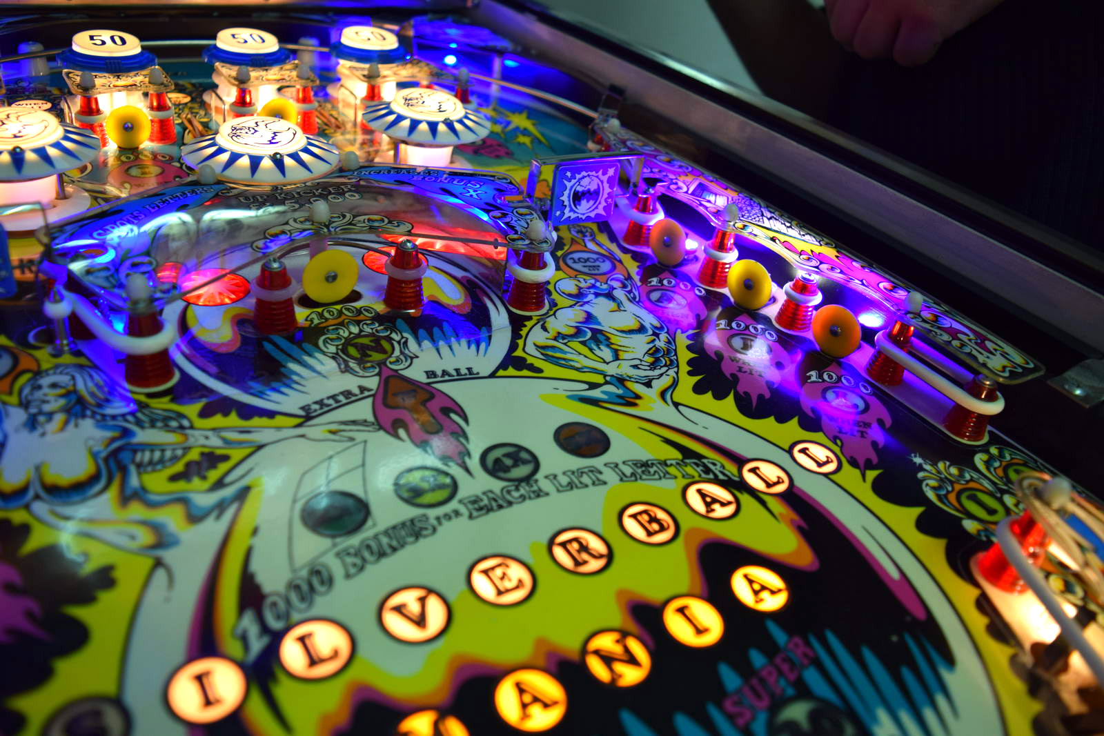 Flipperautomat Silverball Mania Bally 1980