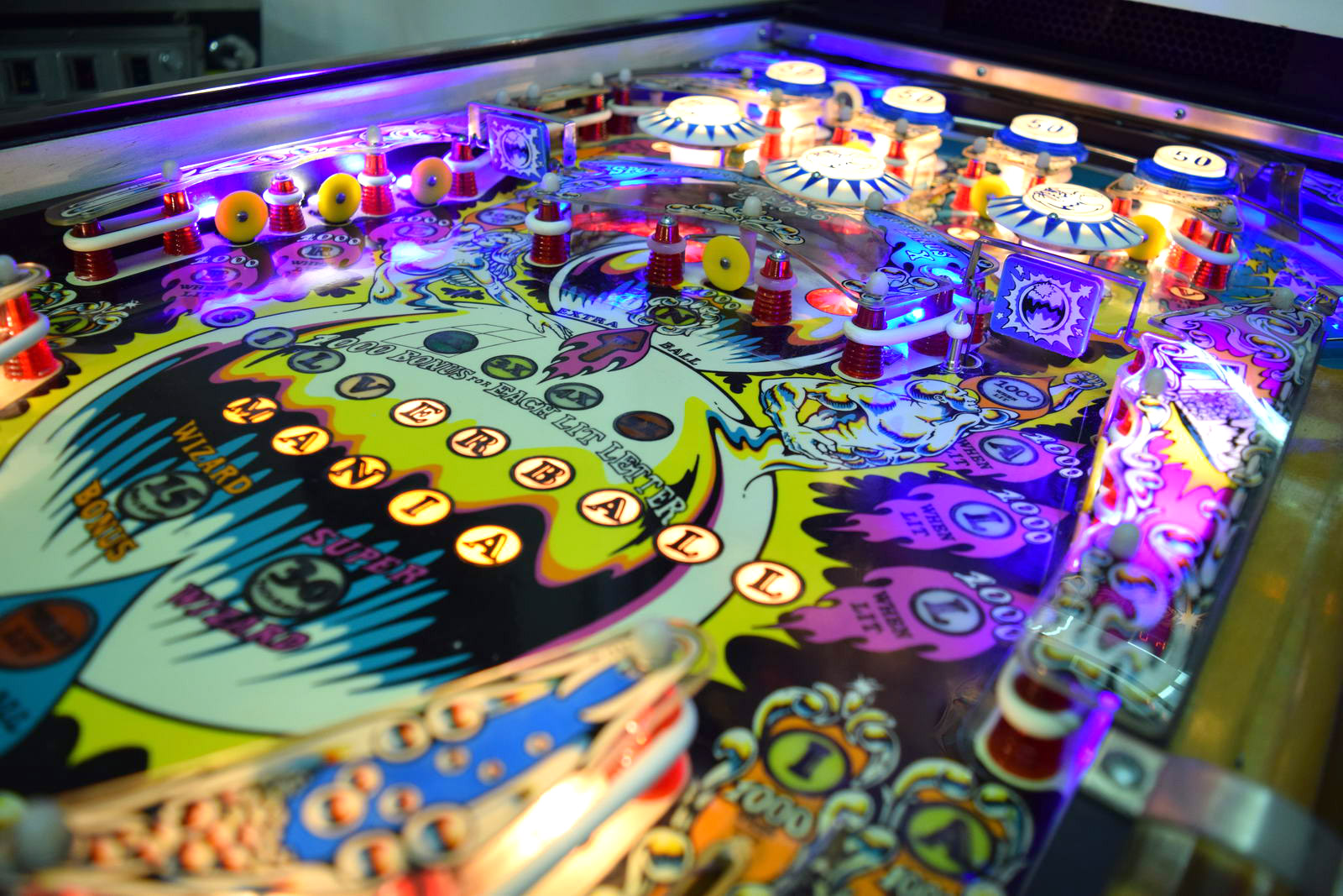 Flipperautomat Silverball Mania Bally 1980