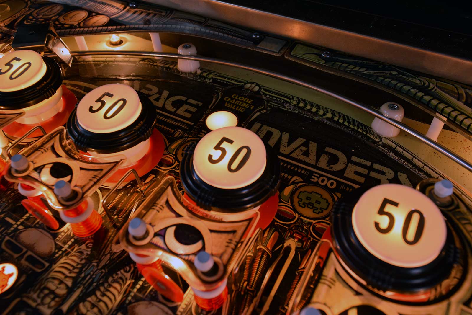 Flipperautomat Space Invaders Bally 1979