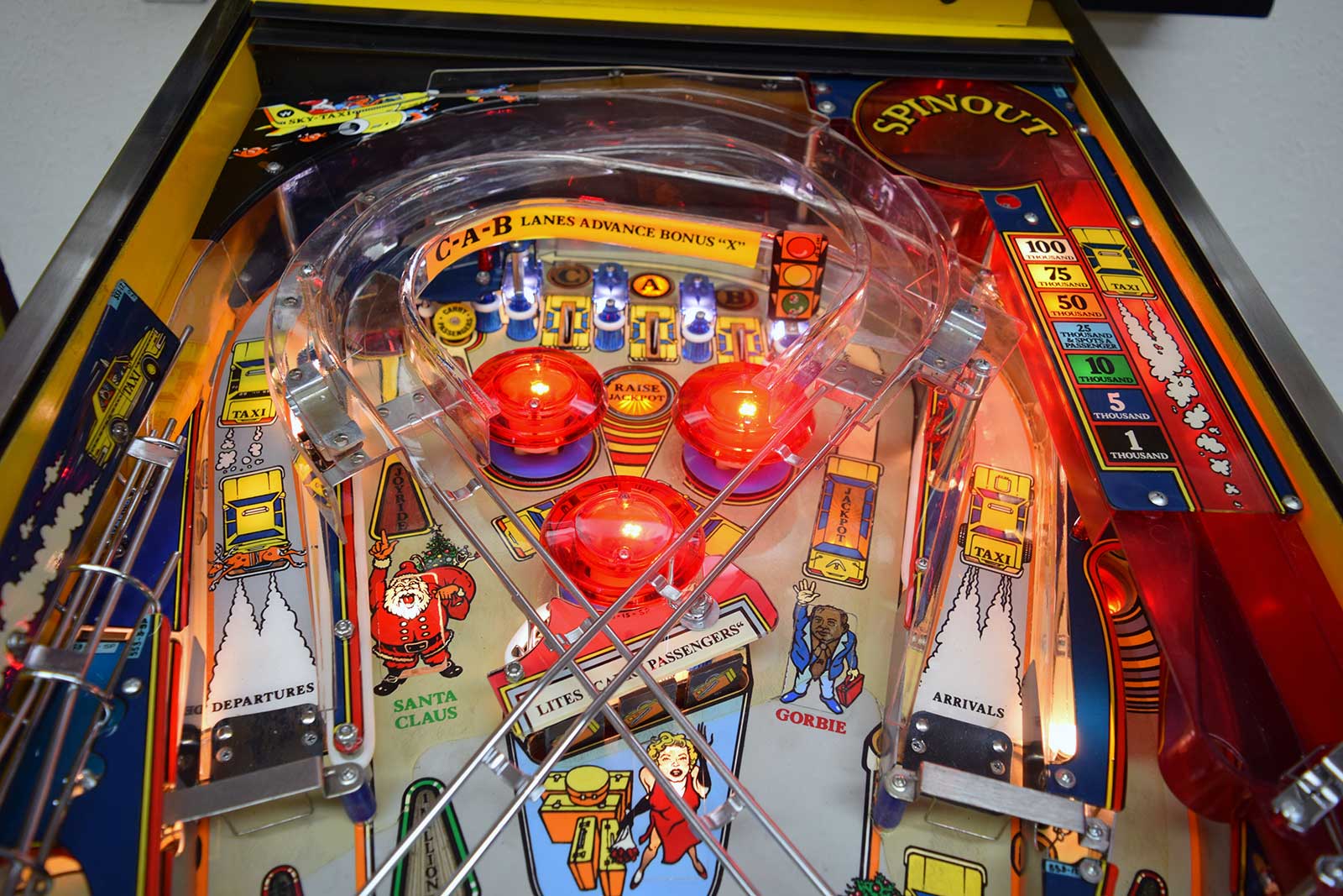 Flipperautomat Williams Taxi, 1988