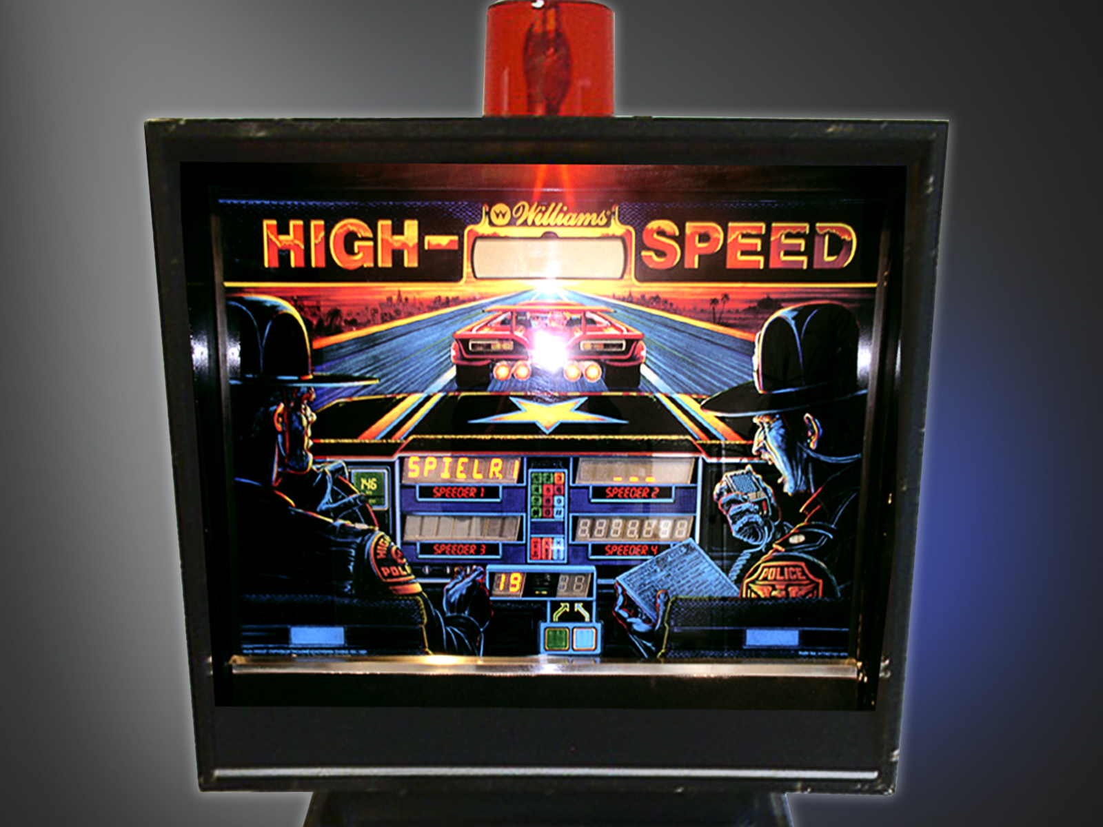 Flipperautomat Williams High Speed, 1986